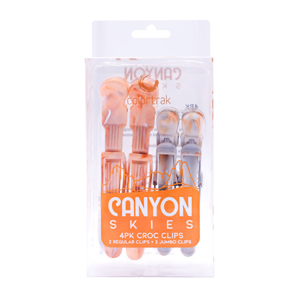 Colortrak - Croc Clips, 4 Pack (Canyon Skies Collection) – JC Barber ...